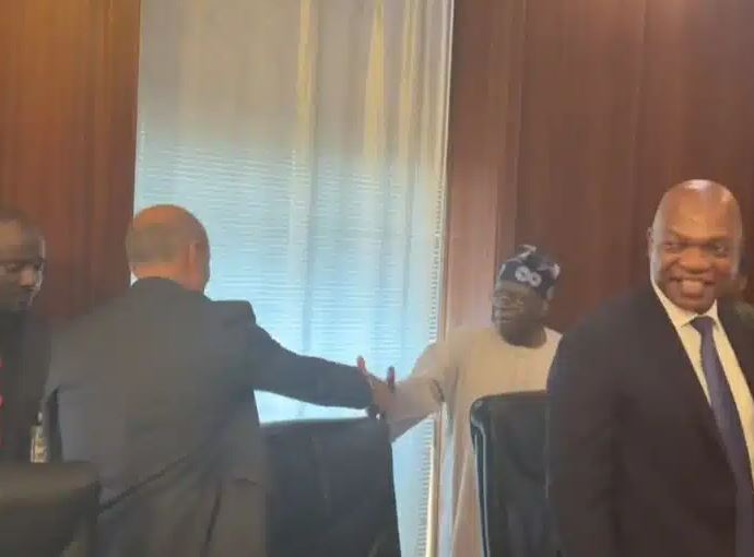 President Tinubu Receives Shell Petroleum Delegation